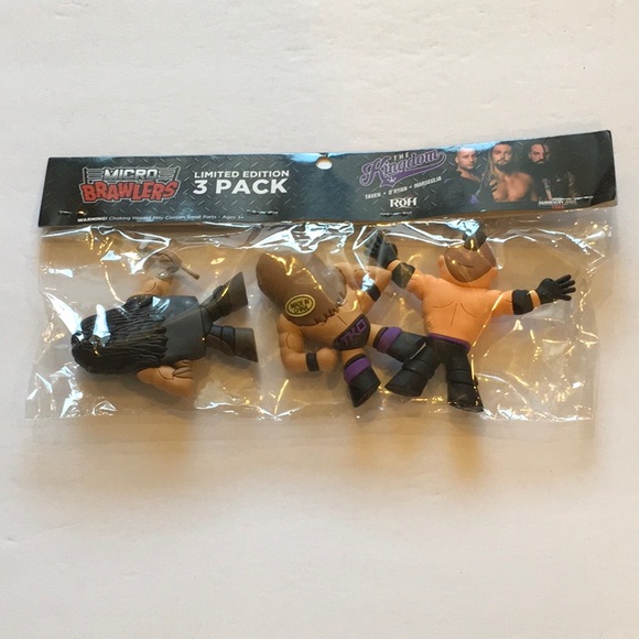 Pro Wrestling Tees | Toys | The Kingdom Roh Pro Wrestling Crate Micro ...